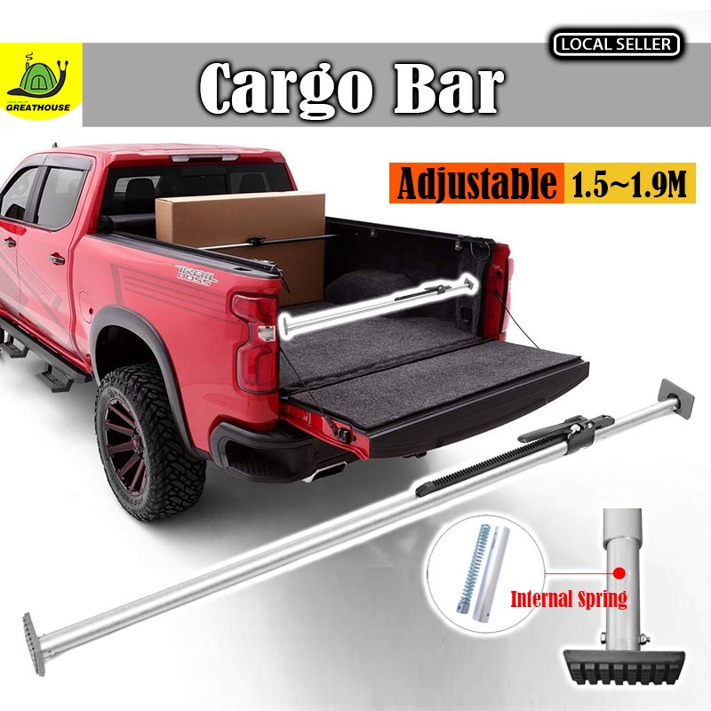 Adjustable Ratcheting Cargo Truck Bar 1500mm-1900mm 4x4 Truck Bed ...