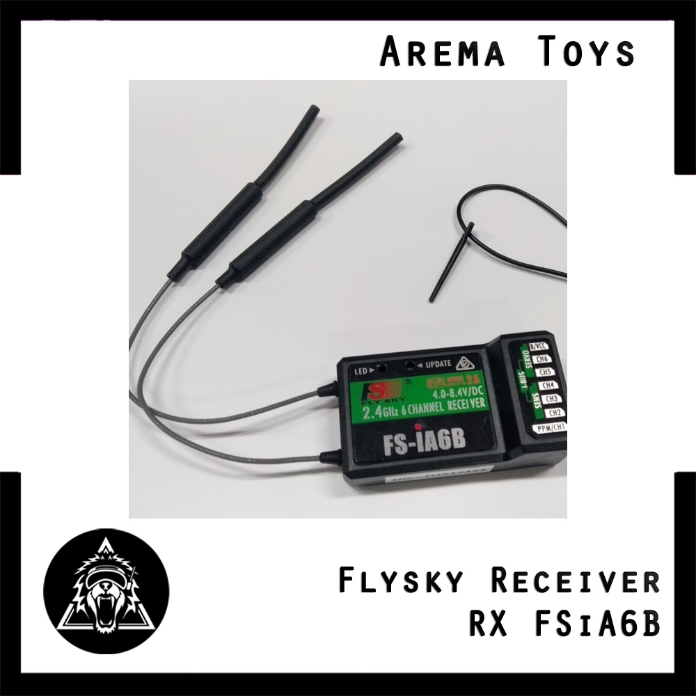 Flysky Receiver RX FSiA6B Receiver FS-iA6B 6 CH AFHDS | Shopee Philippines