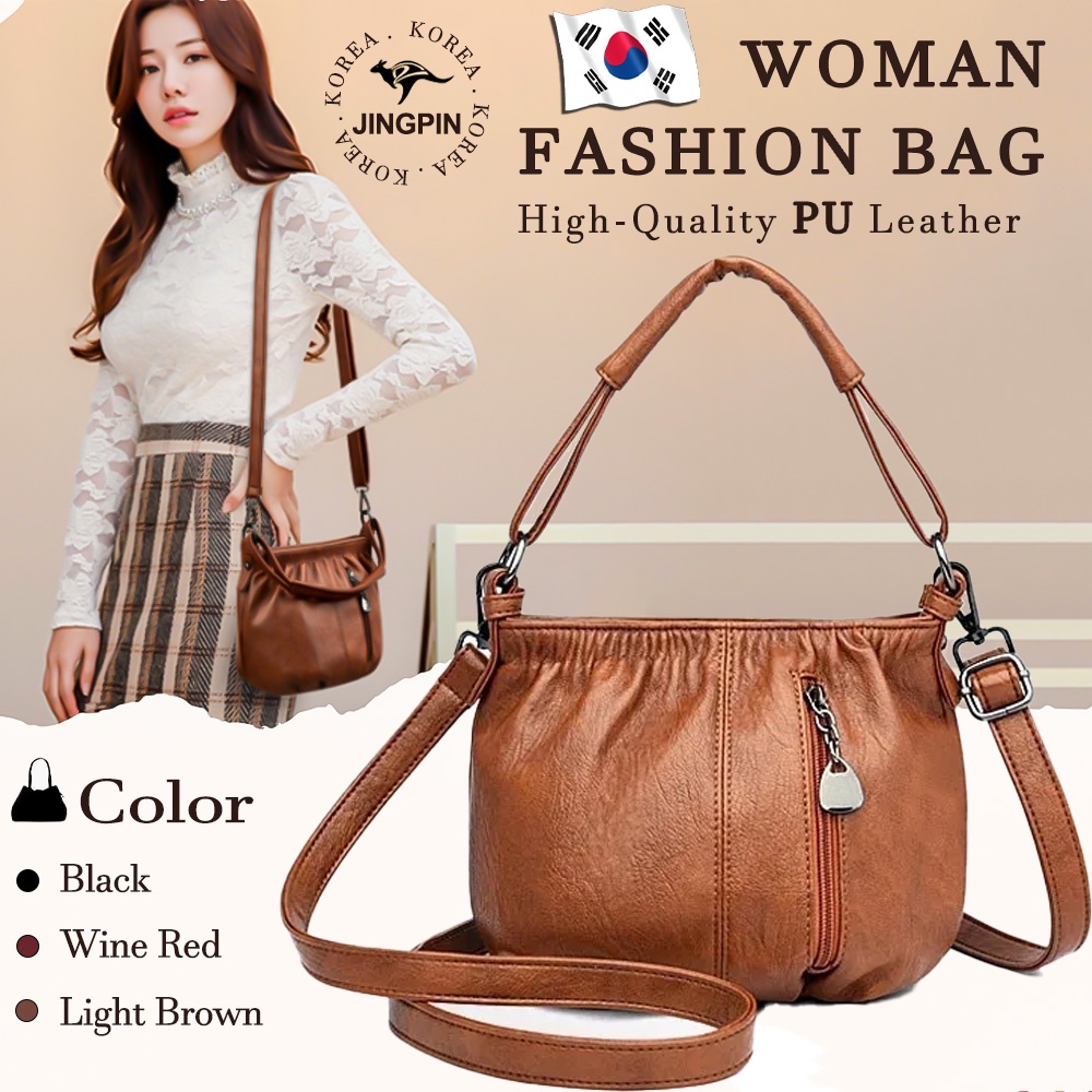 Leather Small Shoulder Bags for Women Casual Ladies Crossbody Bag ...