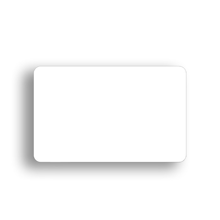 Pvc Thermal ID Card 8,5cm x 5.4cm Blank PVC Ribbon PVC 85.5 mm x 54 mm ...
