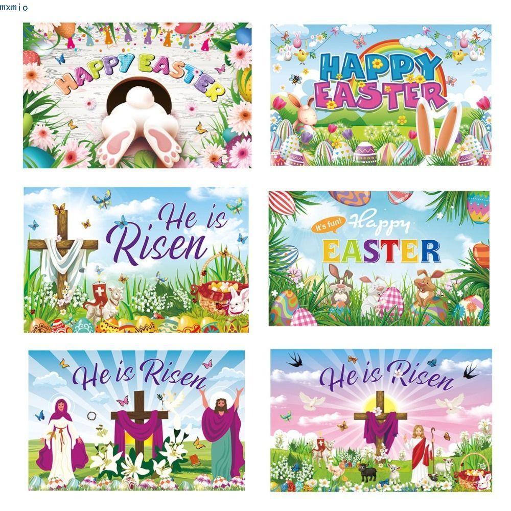 MXMIO Easter Photography Backdrop, Easter Party Celebrate Party Easter ...