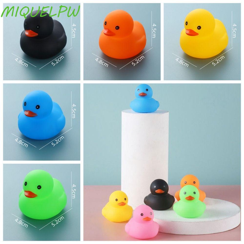 MIQUELPW 3PCS Floating Duck Squeeze Sound Toy, Yellow Duck with Squeeze ...