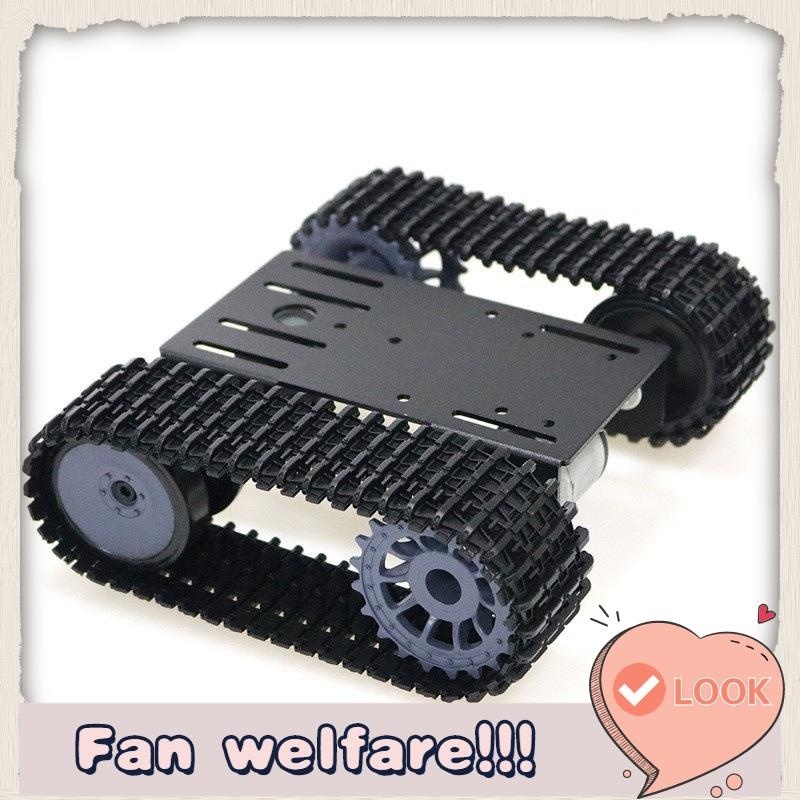 Smart Tank Car Chassis Tracked Crawler Robot Platform with Dual DC 12V ...