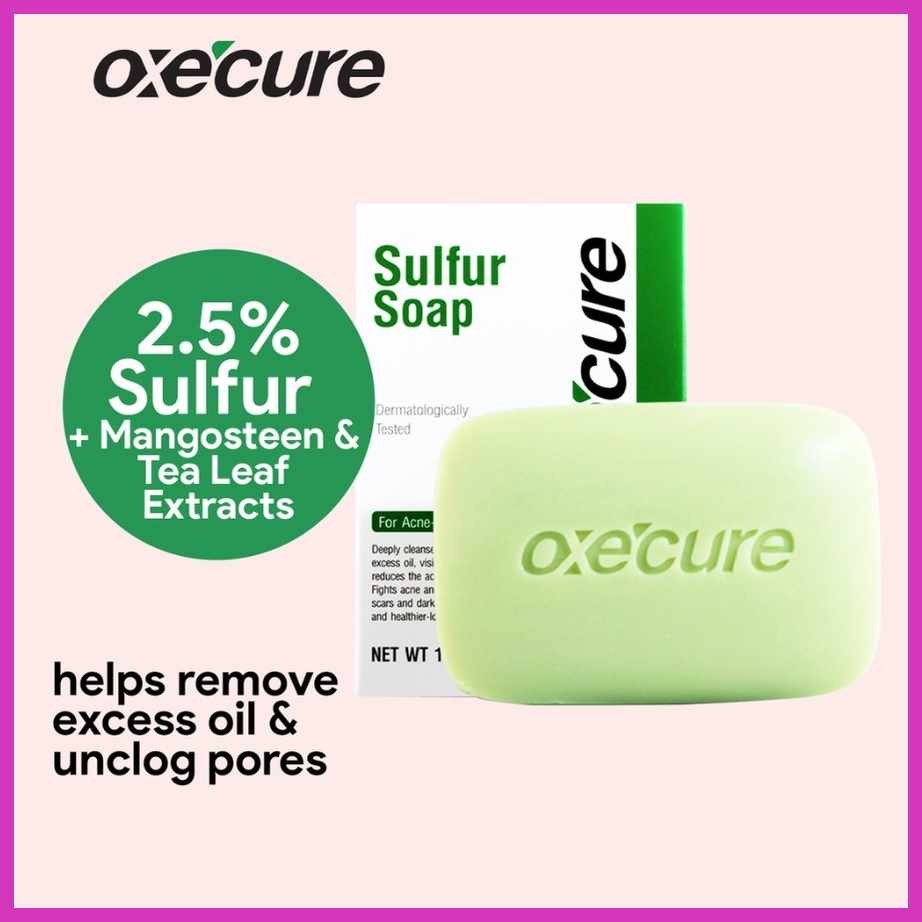 OXECUREh;Sulfur}bs>Soap>Qi}100g>HL}(Cleanser>tg}to>r}fight>r}pimples,>n ...