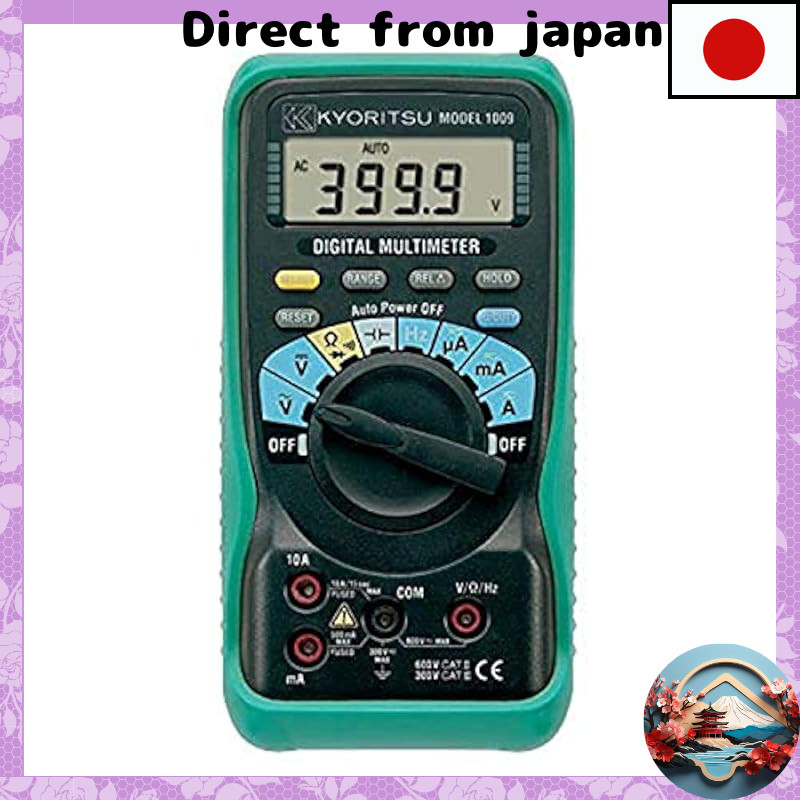 Kyoritsu Electric Measuring Instruments Digital Multimeter 1009[Direct ...
