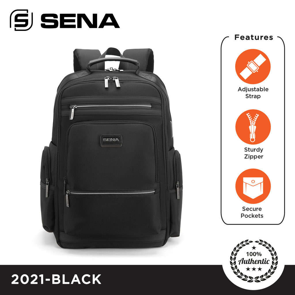 SENA-2021 Bussiness Office Gaming Laptop Backpack Plain | Shopee ...