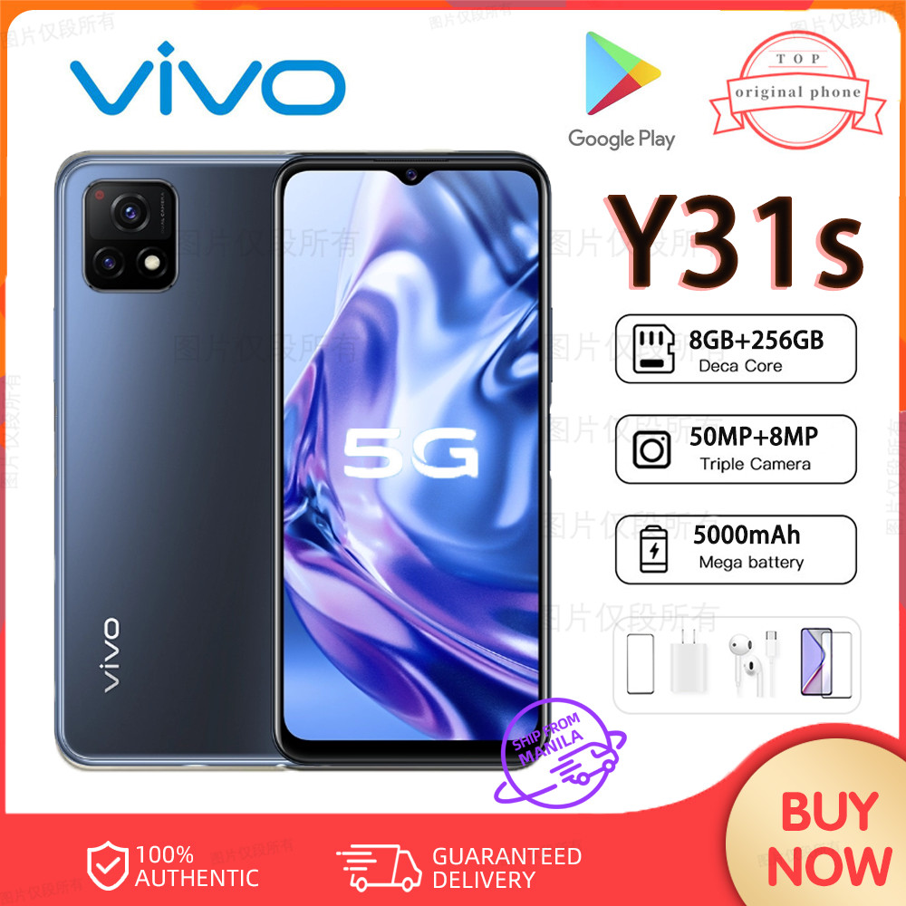 Vïvo Y31s 5G 8GB 256GB Snapdragon 480 5000mAh Battery 90Hz Android Cod | Shopee Philippines