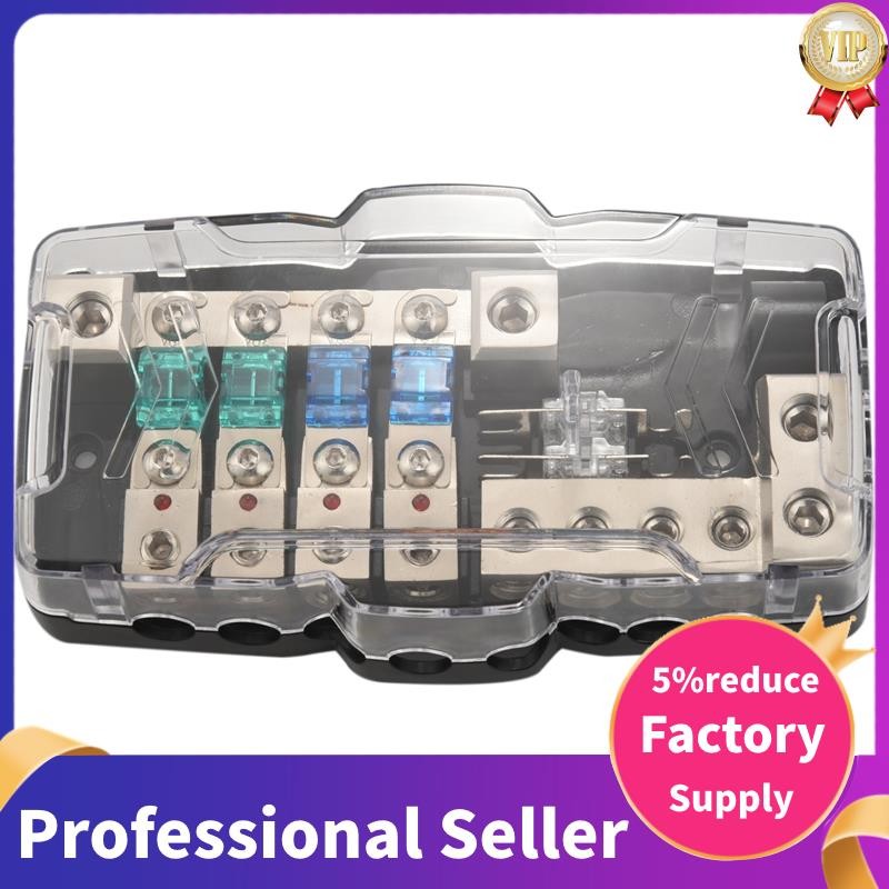Multi-functional LED Car Audio Stereo ANL Fuse Holder Distribution 0 ...