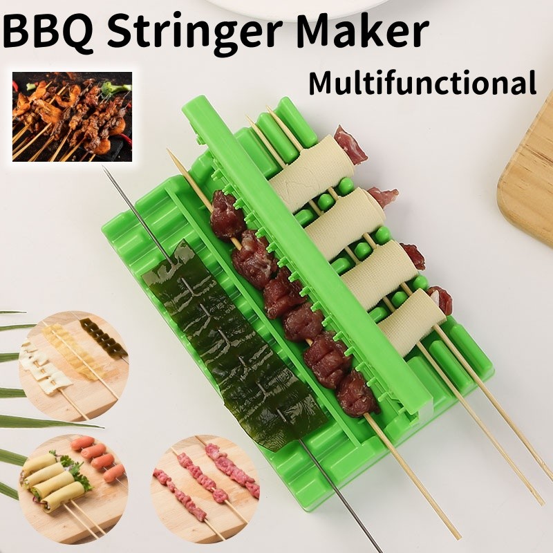 3in1 Barbecue Stringer Box Reusable BBQ Stringer Maker Box Beef Pork ...