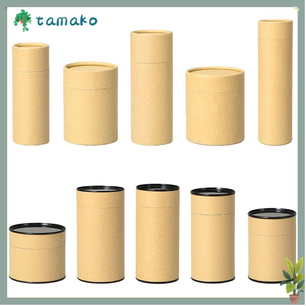 TAMAKO Packaging Boxes, Cardboard Kraft Paper Round Tube, Accessories ...
