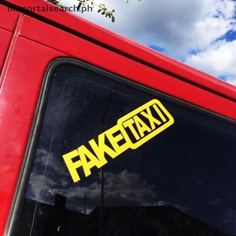 imm Universal FAKE TAXI Car Auto Sticker Decal Emblem Self Adhesive ...