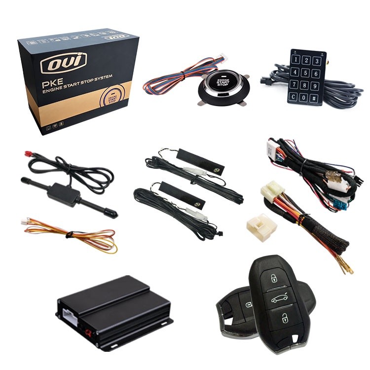 Auto Electronic Universal Key Passive Keyless entry One Key Start ...