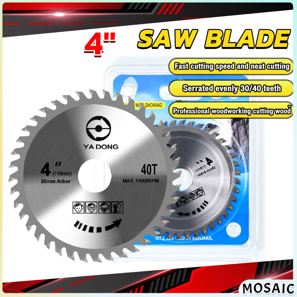 4Inch Circular Saw Blade Wood Cutting Disc Angle Grinder Wood Cutting ...