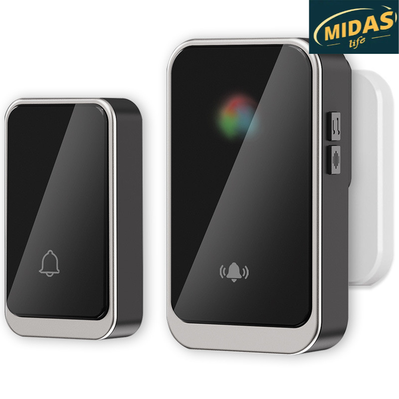 Wireless Doorbell433Home One-Key Call Bedside Bell No Plug-in ...