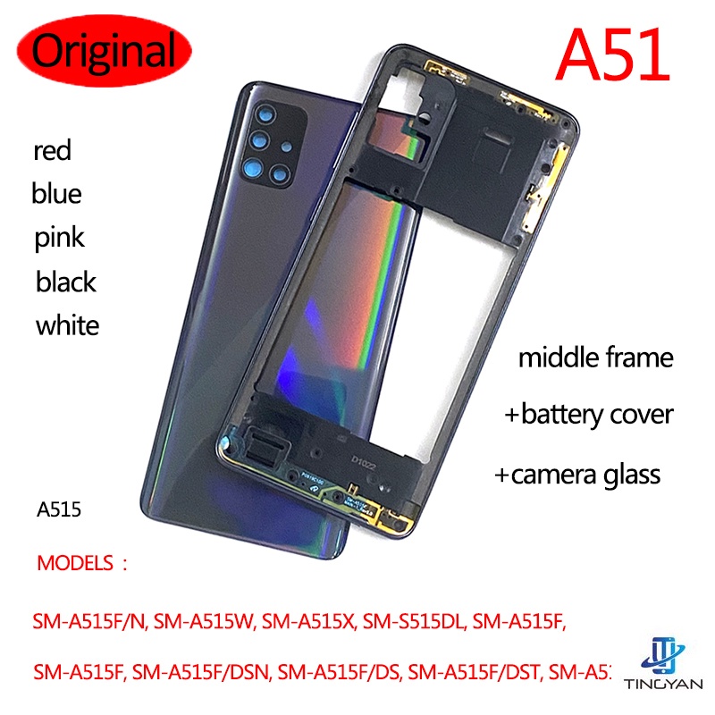 A51 For Samsung Galaxy A51 2020 A515F Battery Case Housing Chassis ...