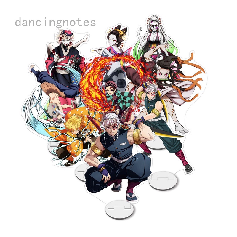 DN Anime Demon Slayer Acrylic Stand Figure Model Plate Holder Desk ...