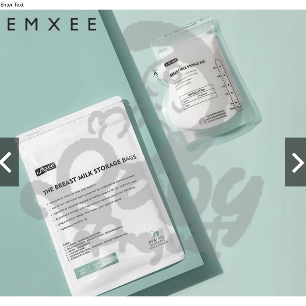 Emxee Breast Milk Storage Bag 50pcs | Shopee Philippines