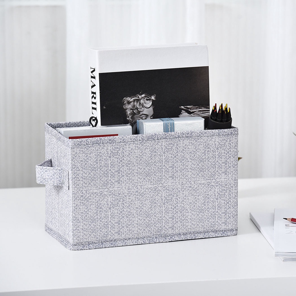 MINISO Gray Series Lidless Storage Box (S) | Shopee Philippines