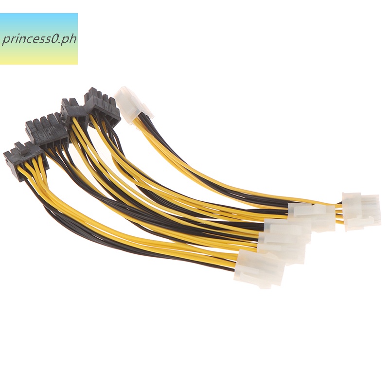 Princes 5Pcs ATX 4 Pin Male to 8 Pin Female EPS Power Cable Adapter CPU ...
