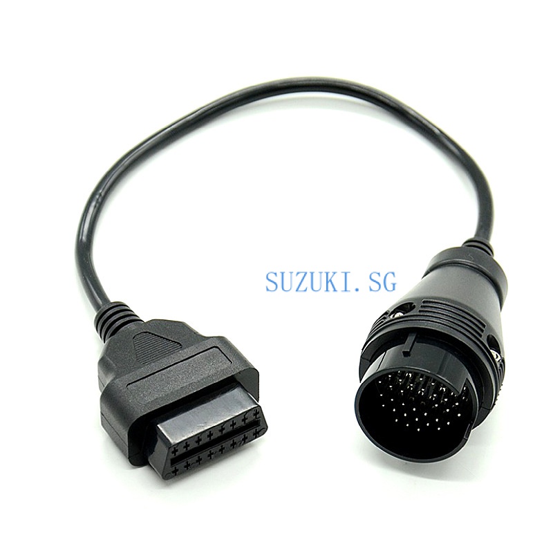 Benz 38pin to 16 Pin OBD2 Mercedes 38 Pin Automotive Connecting Line ...