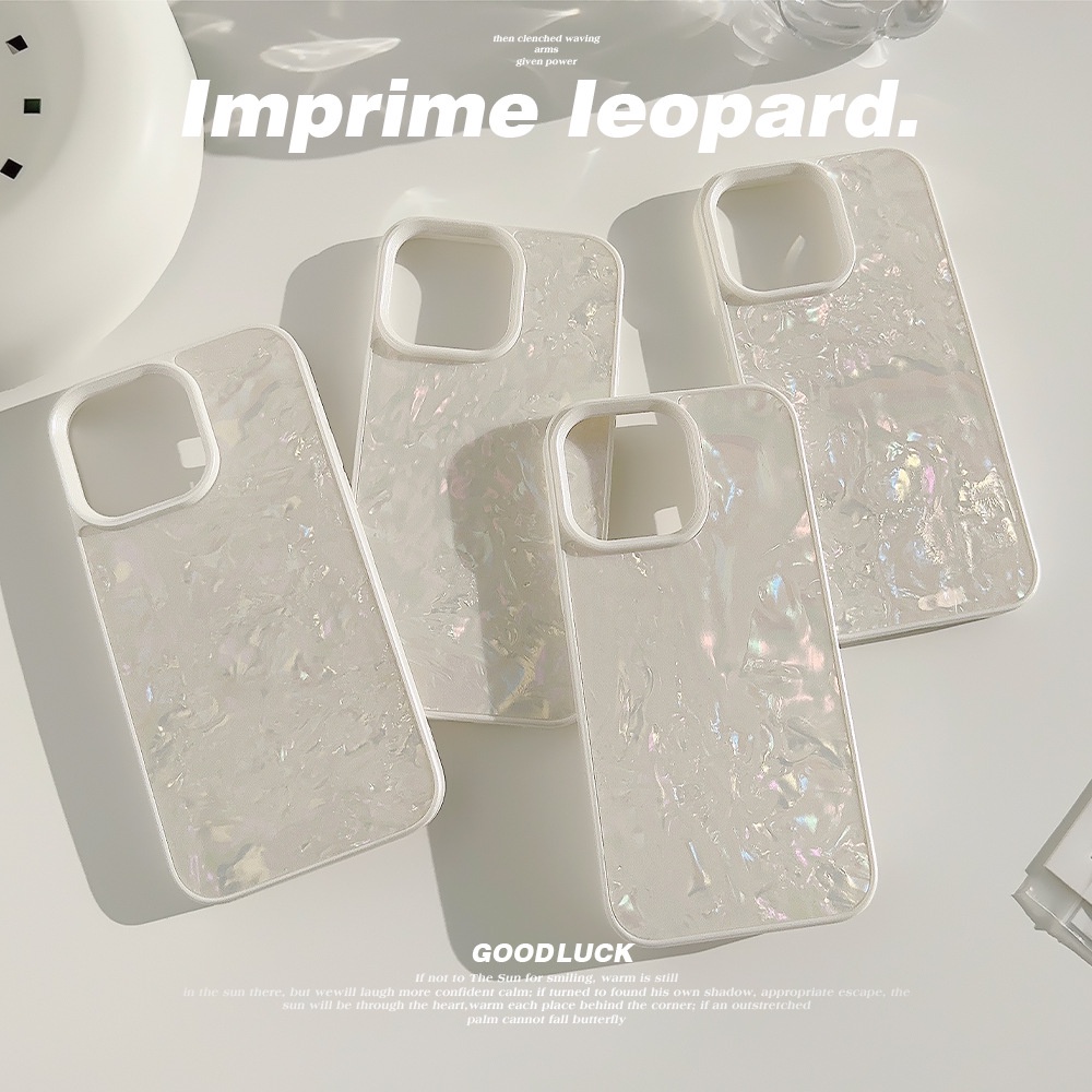 Premium white shell shell phone case tpu silicone for apple iphone 11 ...