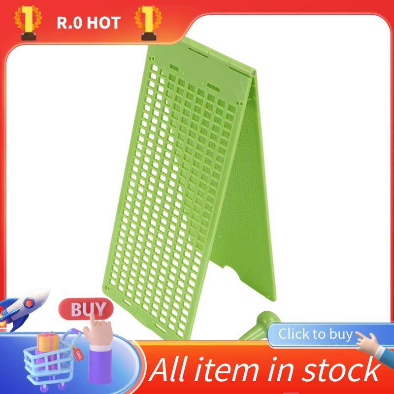 9 Lines 30 Cells Braille Writing Slate and Stylus Plastic Braille Slate ...