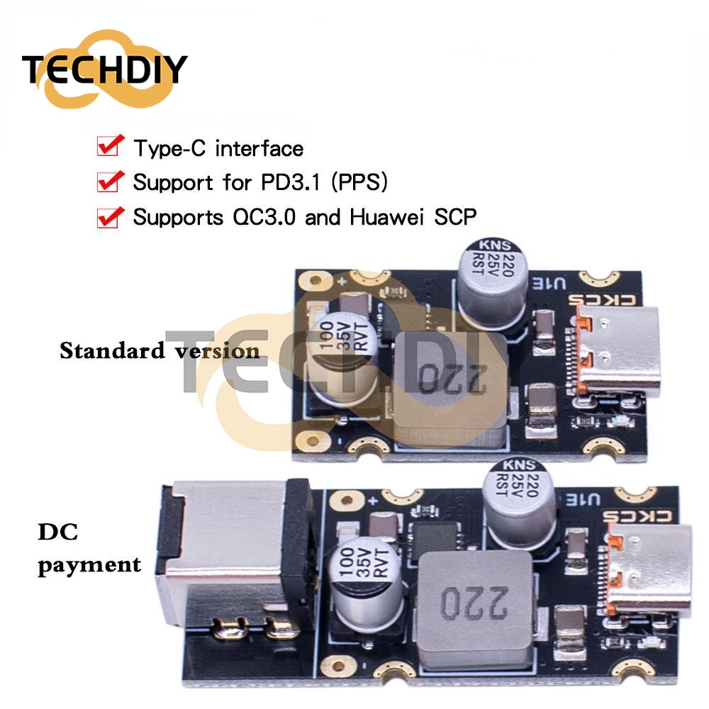 65W Fast Charge module Type-C interface Apple PD3.1 PPS Fast Charge QC3 ...