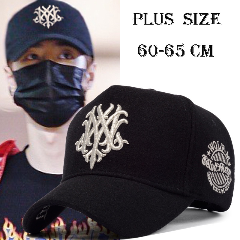 Cotton Big Head Man Large Size Baseball Hats Male Outdoors Plus Size Sport Caps Dad Oversize ...