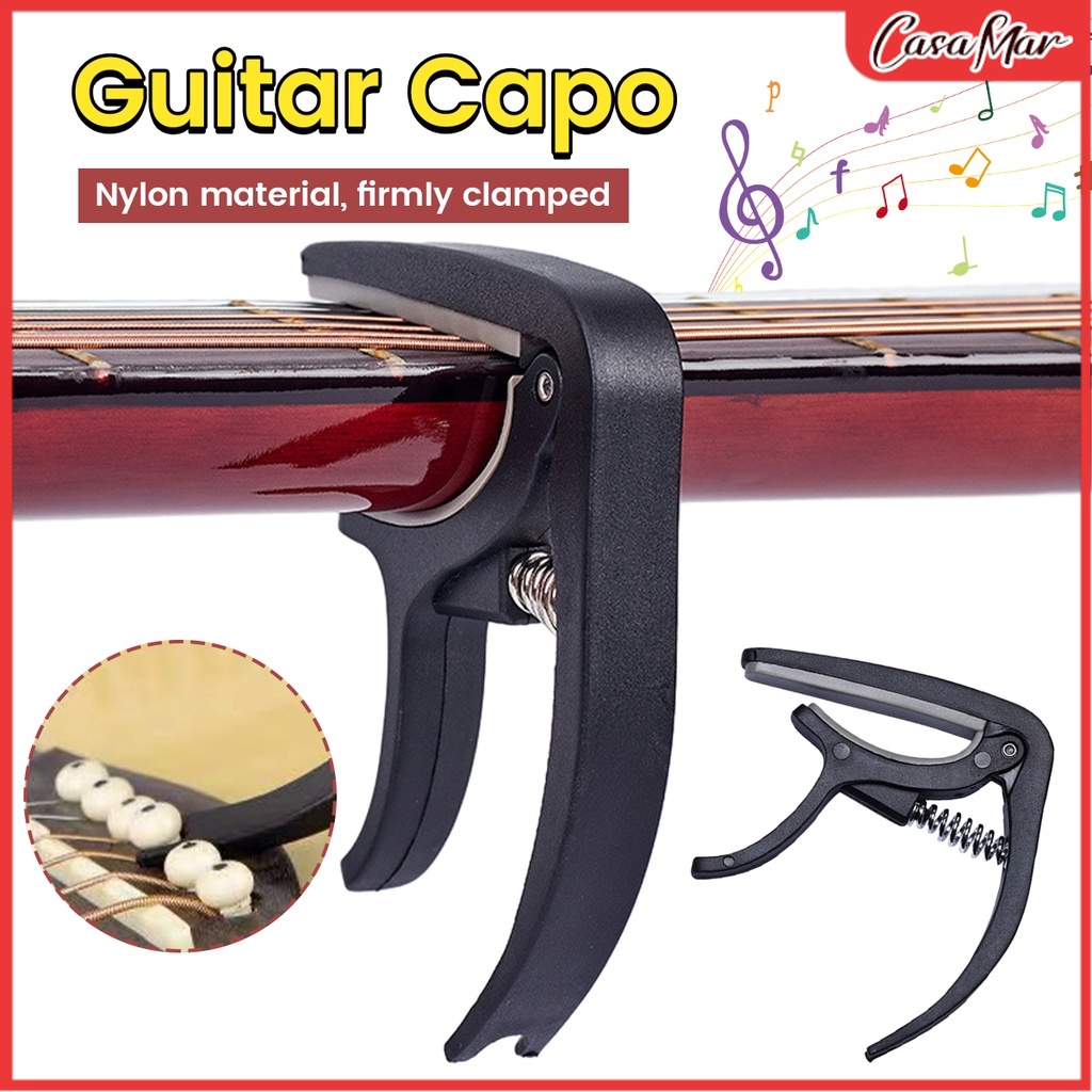 Guitar Capo Change Tune Quick Change Clamp for Ukulele Acoustic Guitar ...
