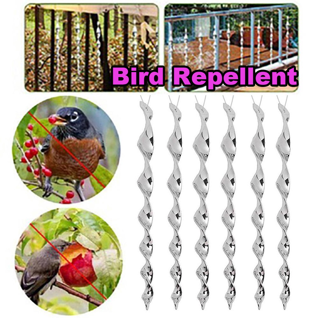 Bird Driving Stick Reflective Garden Bird Repelling Tool Bird Repellent ...