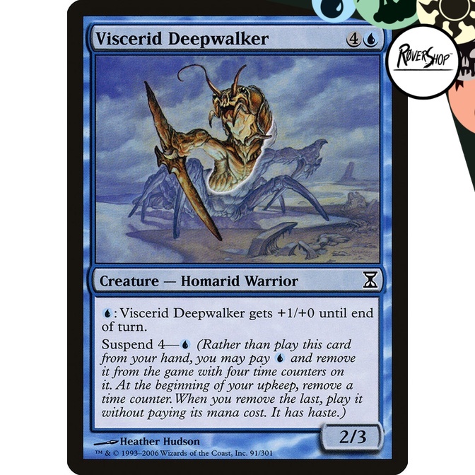 Magic The Gathering Card : Viscerid Deepwalker | Shopee Philippines