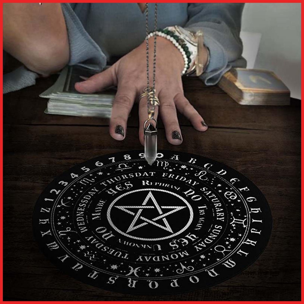 Pendulum Mat Rubber Ouija Board Witch Kits Witch Pendulum Board Holy ...
