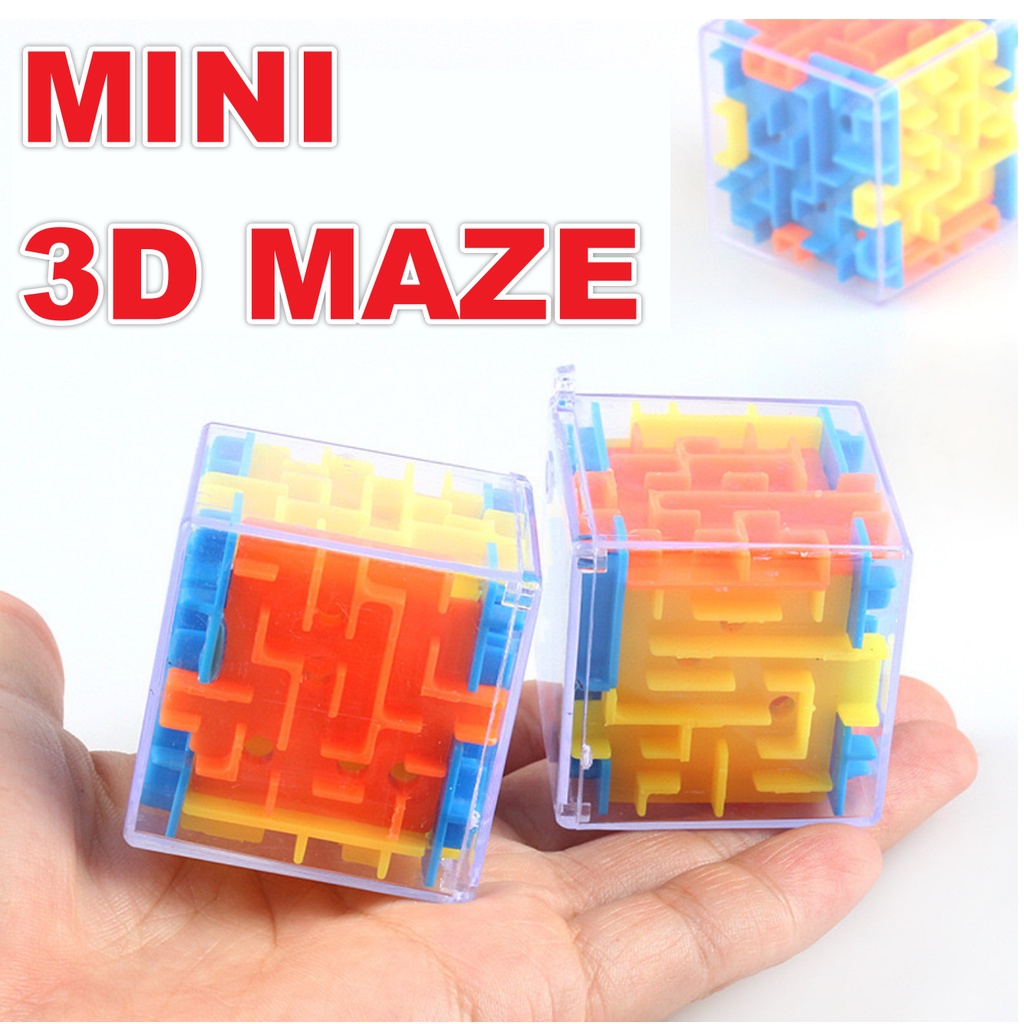 3D Maze Rubik's Cube Toy Children's Educational Toys | Shopee Philippines