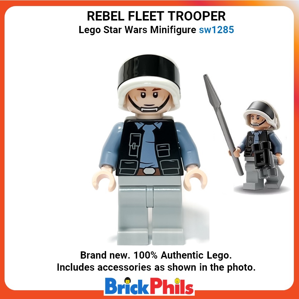 Lego Star Wars Minifigure sw1285 Rebel Fleet Trooper | Shopee Philippines