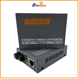 Netlink Gigabit Media Converter Ethernet Fiber Optical Converter Single ...