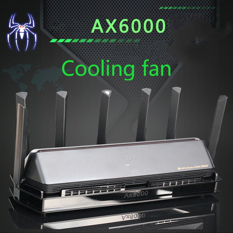 AX6000 Router Heat sink AX-3600 Route Cooling Cooling Fan base Quiet ...