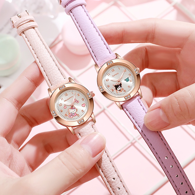 New Cartoon Sanrio My Melody Watch with Rose Gold Diamond Latest ...