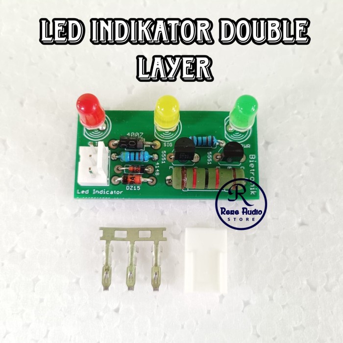 Original Double Layer Signal Power Amplifier Clip Indicator LED Kit ...