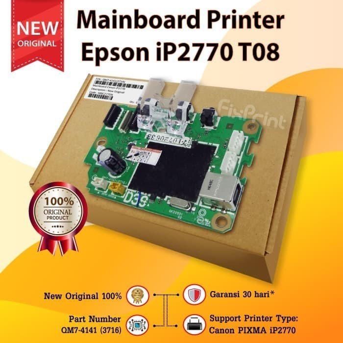 Canon IP2770 Printer Mainboard IP 2770 Board | Shopee Philippines
