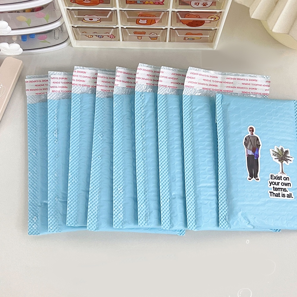 10pcs/ Set PE Bubble Envelope Bags Bubble Gift Wraps Padded Packaging ...