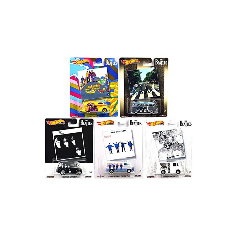 MATTEL HOTWHEELS "POP CULTURE" BEATLES "BEATLES SET" Mattel Hot Wheels ...