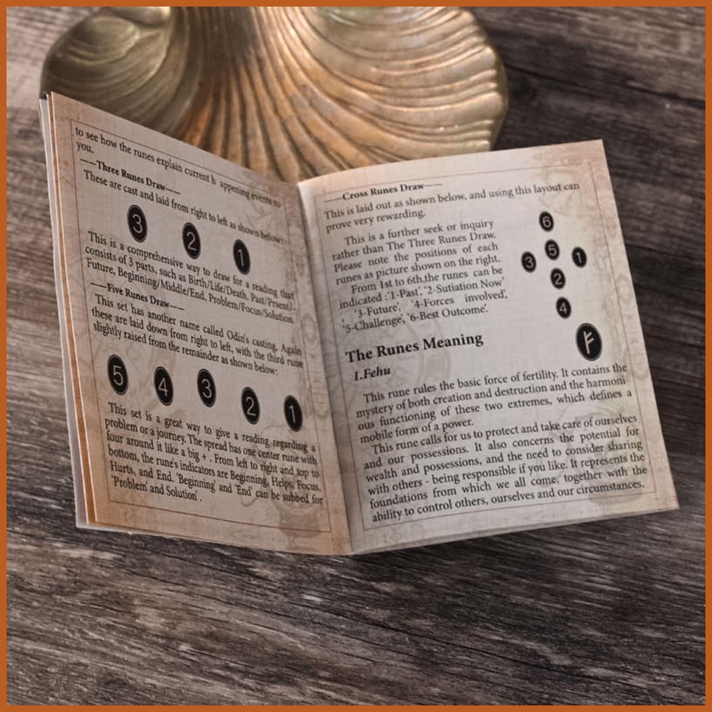 Runes Pocket Book Meaning Runes Book In Divination Portable A Complete ...