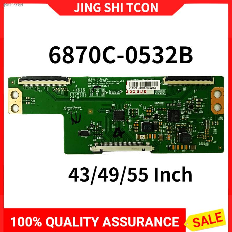 6870C-0532B For 43'' 49'' 55'' TV Tcon 6870C Logic Board L TV Board placa tv lg Original T-con ...
