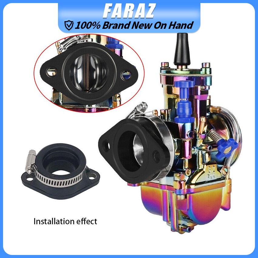 Carburetor Carb Rubber Adapter Interface Intake Manifold 28 30 32 34mm for MIKUNI OKO KOSO ...