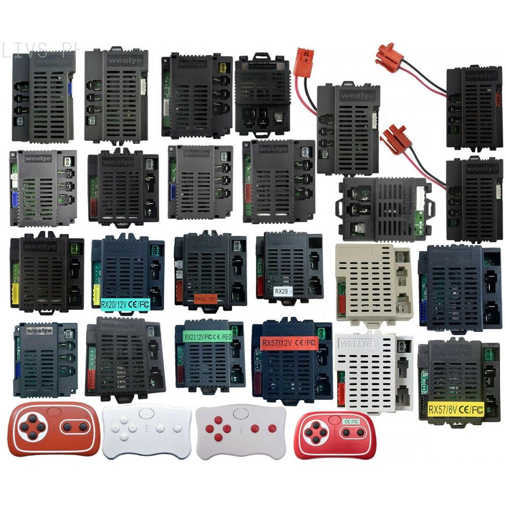 RX18 A 12V Control Box Receiver Remote Control for Kids Electric Ride ...