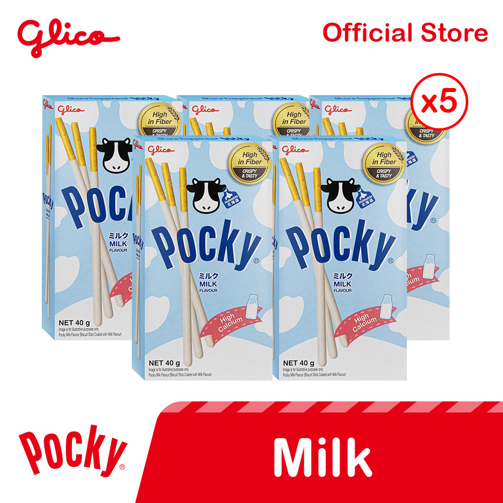 Pocky Milk 40g by 5s | Shopee Philippines