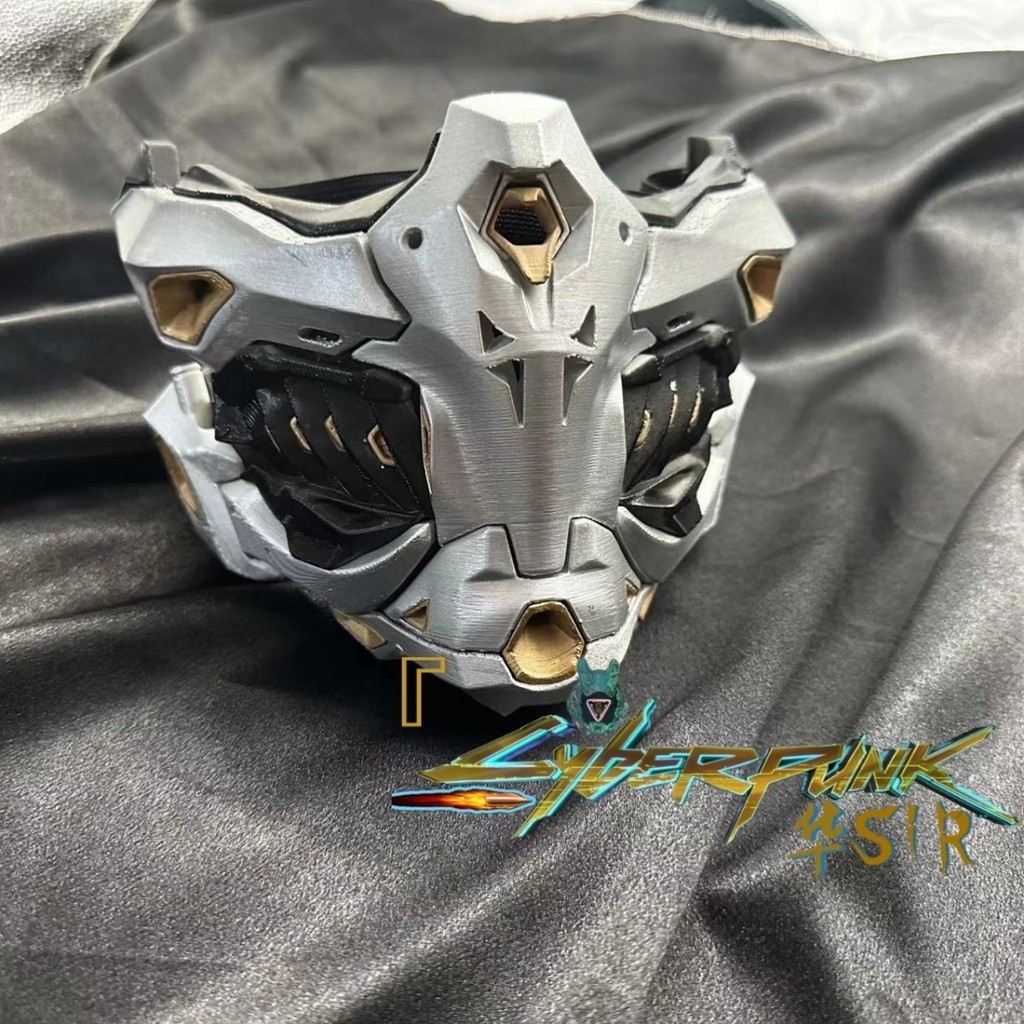 Cyberpunk Halloween Funny Comic Con Functional Cosplay Mercenary Empire ...