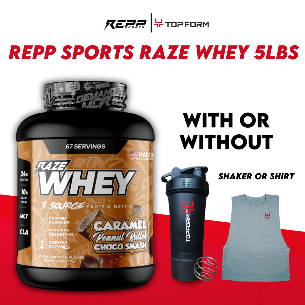 Repp Sports Raze Whey Protein 5lbs | Shopee Philippines