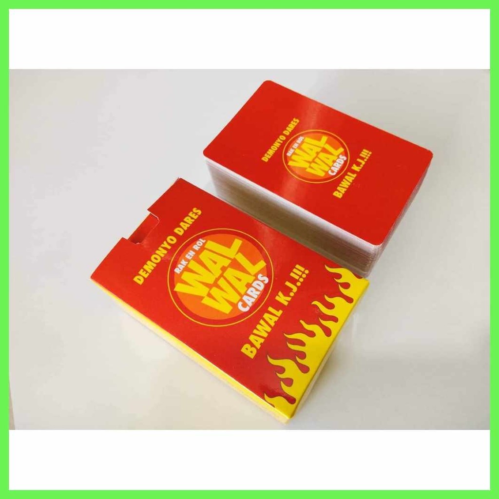 Walwal.RD=Cards-&wP/Demonyo}B>Dares | Shopee Philippines