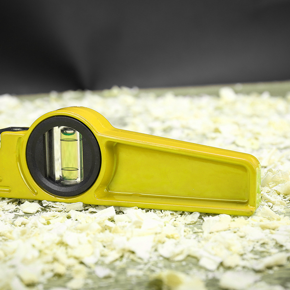 Two Lines Magnetic with Bubble Portable Level Protractor Spirit Level ...